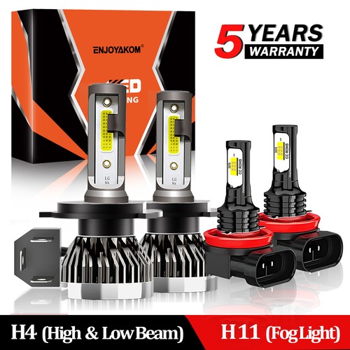 For Beetle 2012-2016 LED Headlight High Low Beam Fog Light Bulbs Kit ...