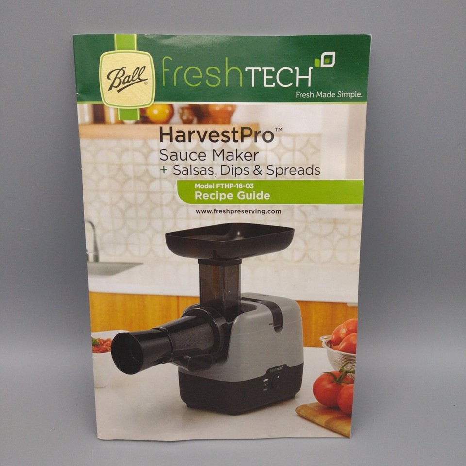 Ball FreshTech Harvest Pro Sauce Maker, Replacement Parts | eBay