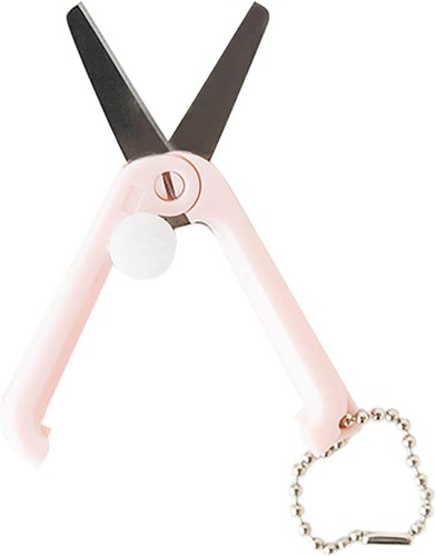 Mini Telescopic Small Foldable Scissors Portable Safe Pocket Travel ...