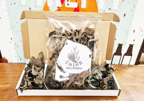 Chinese Black Fungus 80g – Wan Yee / Mok Yee Mushrooms | Dried Edible ...
