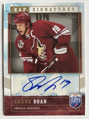 2006-07 Be A Player Signatures Hockey Autograph Shane Doan #SD Coyotes ...