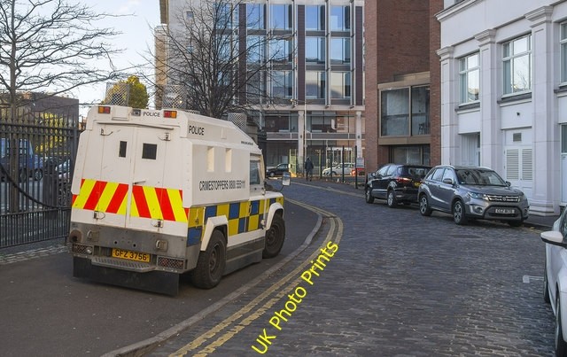 Photo 6x4 PSNI Land Rover, Belfast Belfast County Borough Police ...