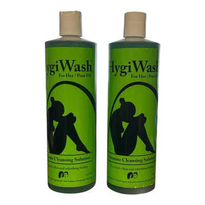 2 Feminine Wash by Hygi Wash, Intimate Cleansing Solution 16 onz | eBay