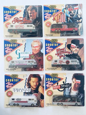 Road Champs Country Tour Bus (LOT OF 6) 1992 Authentic Eagle Coaches | eBay