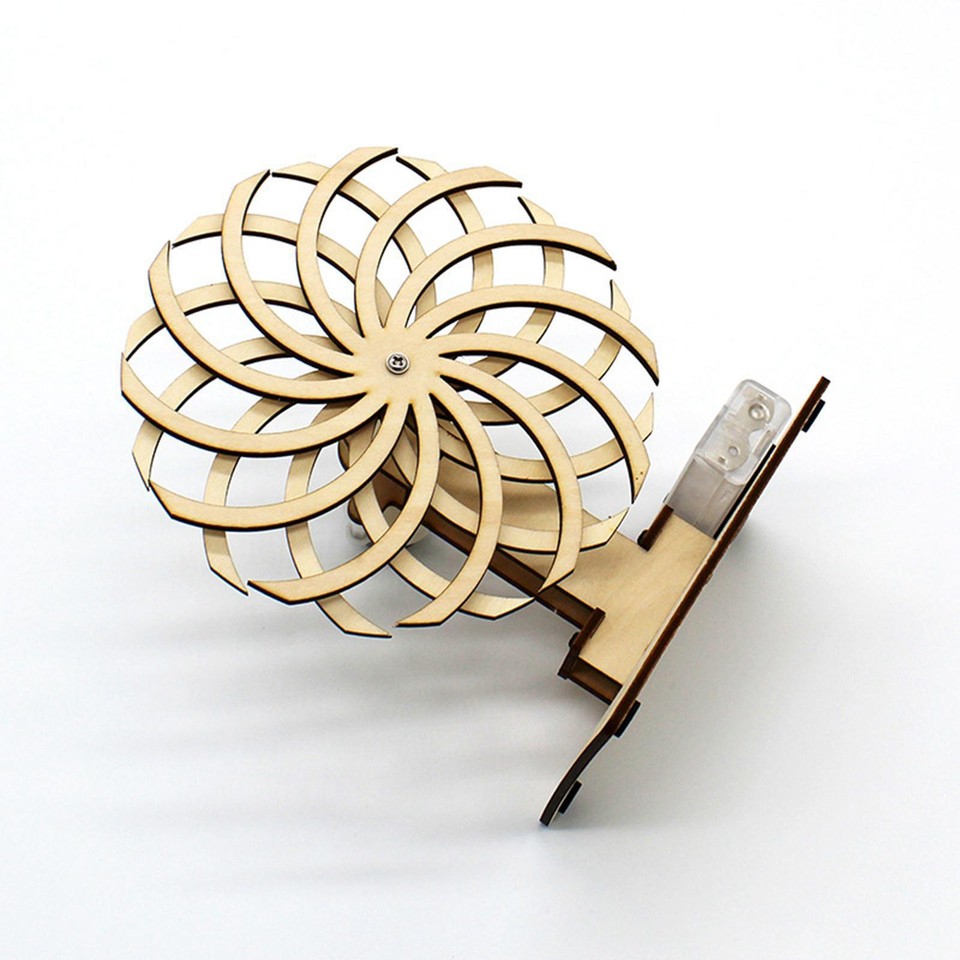 Gradient Visual Dislocation Kit Wooden Toys 3D Wooden Puzzle Learning ...