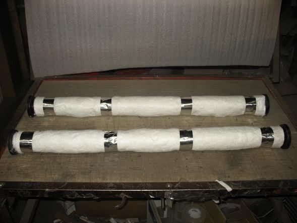 Extreme High Flow Side Pipe Baffles 30" Long Fit 4" Pipes | eBay