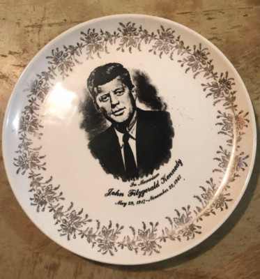JFK PLATE Collectible Historical Memorabilia | eBay