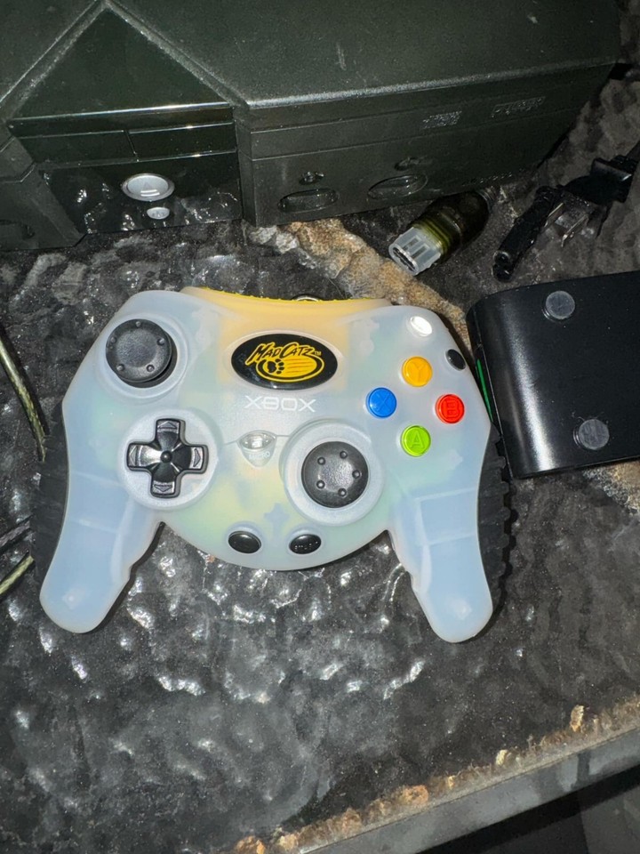 Original Classic Microsoft Xbox Launch Edition Black Console + 2 ...