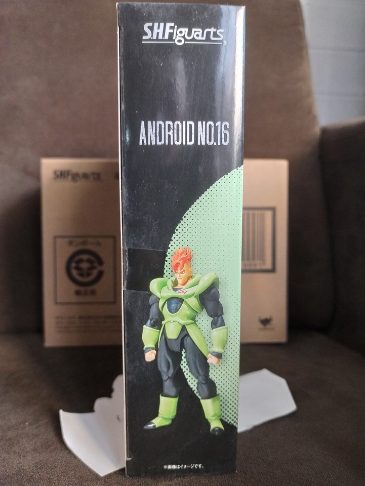 Bandai SH Figuarts Android 16 Dragon Ball Z Original Release Tamashi ...
