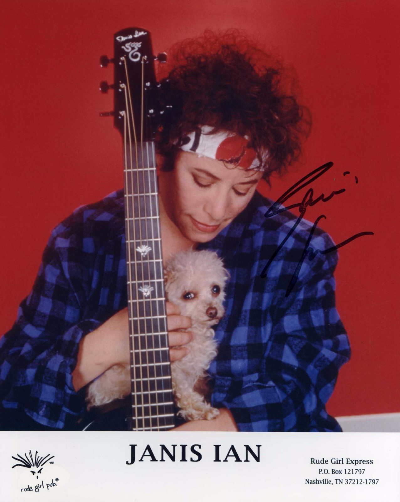 JANIS IAN Hand Signed 8x10 - JSA COA - UACC RD #289 | eBay