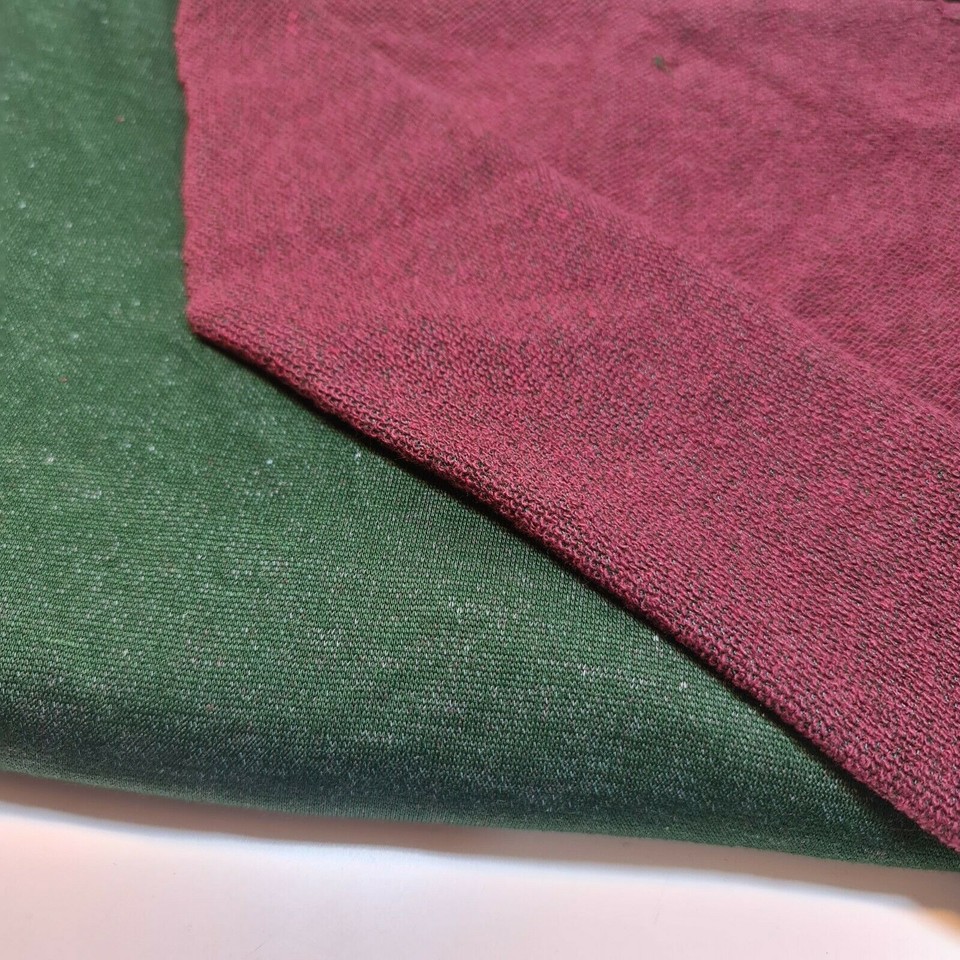 French Terry Loopback Cotton Jersey Fabric Plain /Print Dress Craft ...