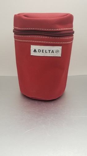 Vintage Red Delta Airlines First Class Travel Case Amenities | eBay