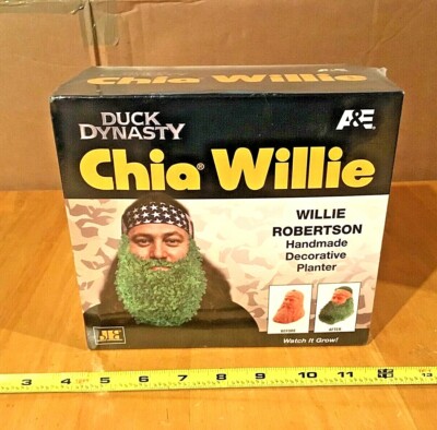 New Duck Dynasty Willie Chia Pet Beard Decorative Planter Willie ...