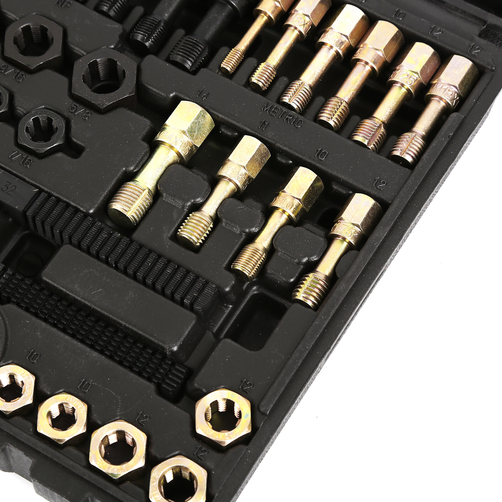 48pcs Rethread SAE & Metric Thread Restorer Kit, Rethreading Thread ...