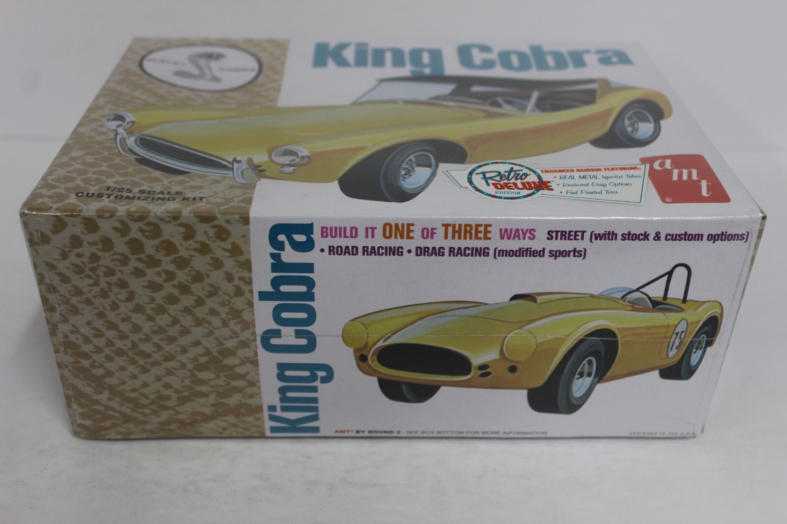 AMT 1/25 Scale Shelby King Cobra Model Kit AMT793/12 MD223 | eBay