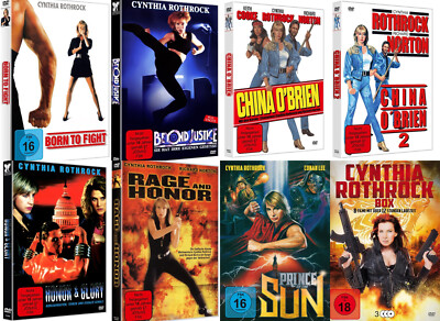 15 Movies Cynthia Rothrock China O'Brien Born to Fight Beyond Justice ...