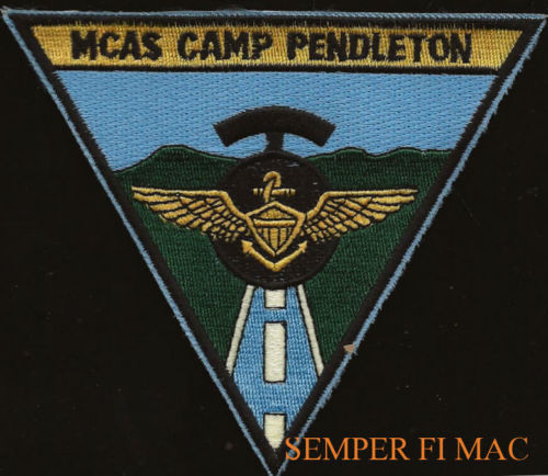 CAMP PENDLETON US MARINE CORPS AIR STATION MCAS PATCH VETERAN PIN UP ...