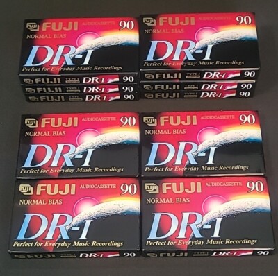 NEW (10)Packs Fuji Normal Bias Type I DR-I 90 Minute Cassette Tapes ...