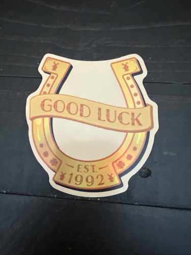 Dutch Bros St Patrick’s Day Sticker HORSESHOE GOOD LUCK March 17th ...