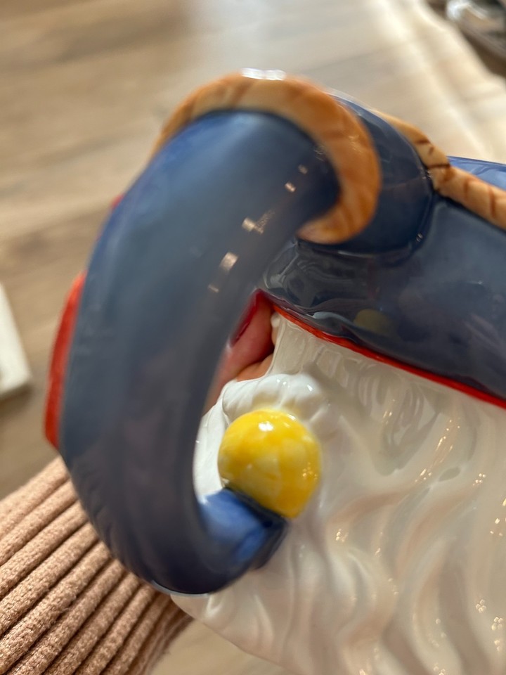 Retired Dept. 56 Santa Face Large Coffee Mug Candy Dish Etc. | eBay