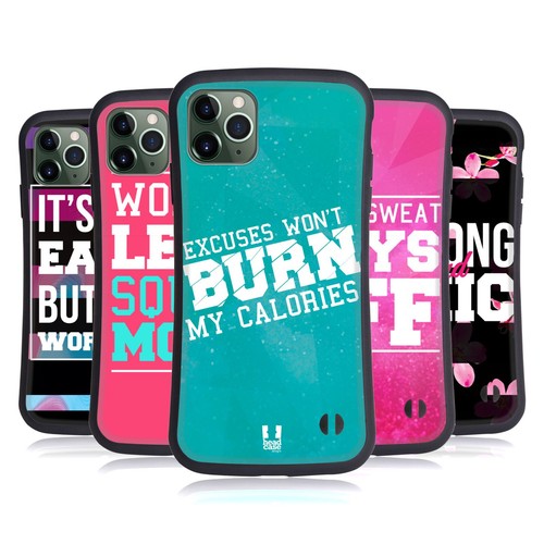 HEAD CASE DESIGNS FITNESS JUNKIE HYBRID CASE FOR APPLE iPHONES PHONES ...