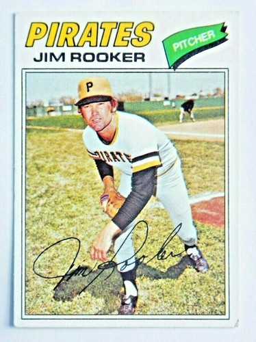 Jim Rooker #82 Topps 1977 Baseball Card (Pittsburgh Pirates VG | eBay