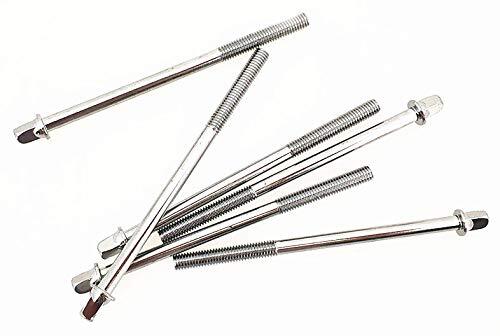 90mm Bass Drum Tension Rods with Washers Drum Set Mounting Hardware 20 ...