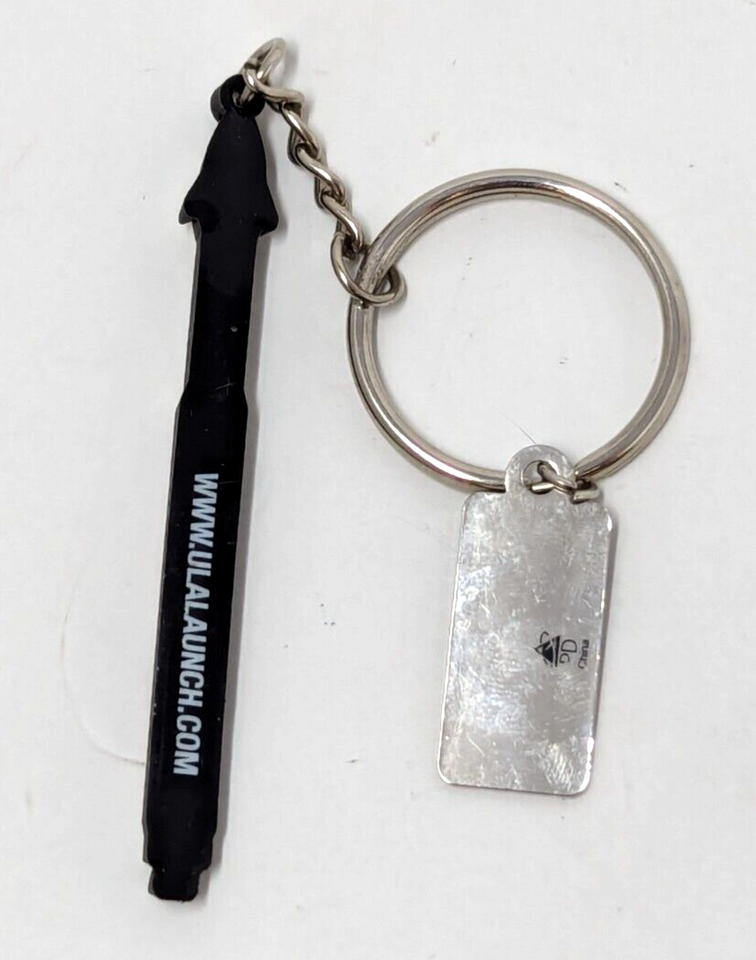 ULA United Launch Alliance Atlas Rocket Space Shuttle Souvenir Keychain ...