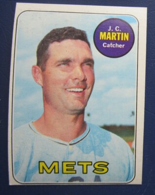 1969 Topps J C Martin (New York Mets) #112 EX | eBay