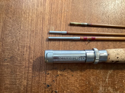 Vintage Montague Kingfisher Fly Rod Edward K Tyron Co. 9’ 3/2 Bamboo | eBay