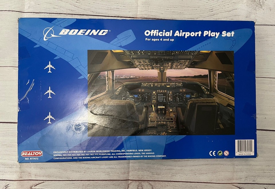Boeing Official Airport Play Set Discontinued | eBay