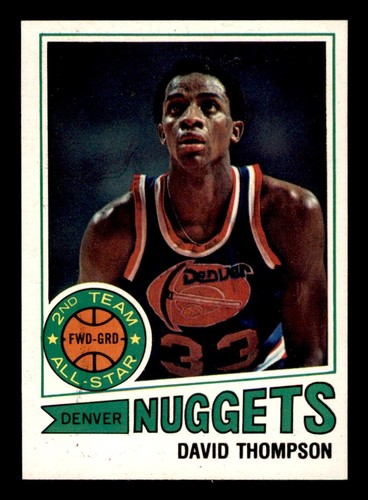 1977 Topps Basketball #60 David Thompson NM/MT *d2 | eBay