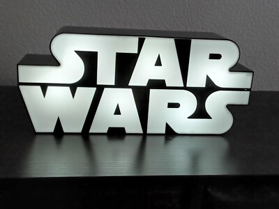 Star Wars Logo Light, Free Standing, 2 Light Modes 12” Long by 5” Tall ...