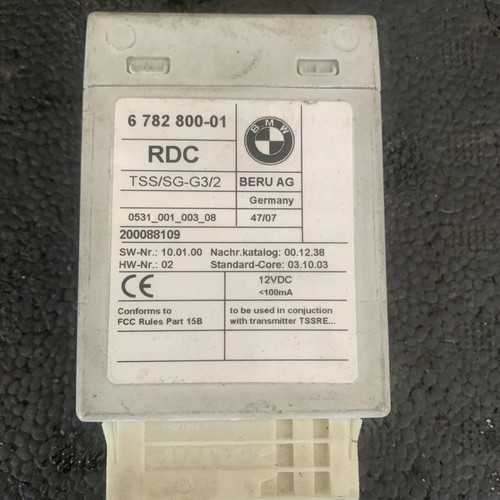 06-10 BMW 550i Tire Pressure Monitoring System Control Module 6782800 ...