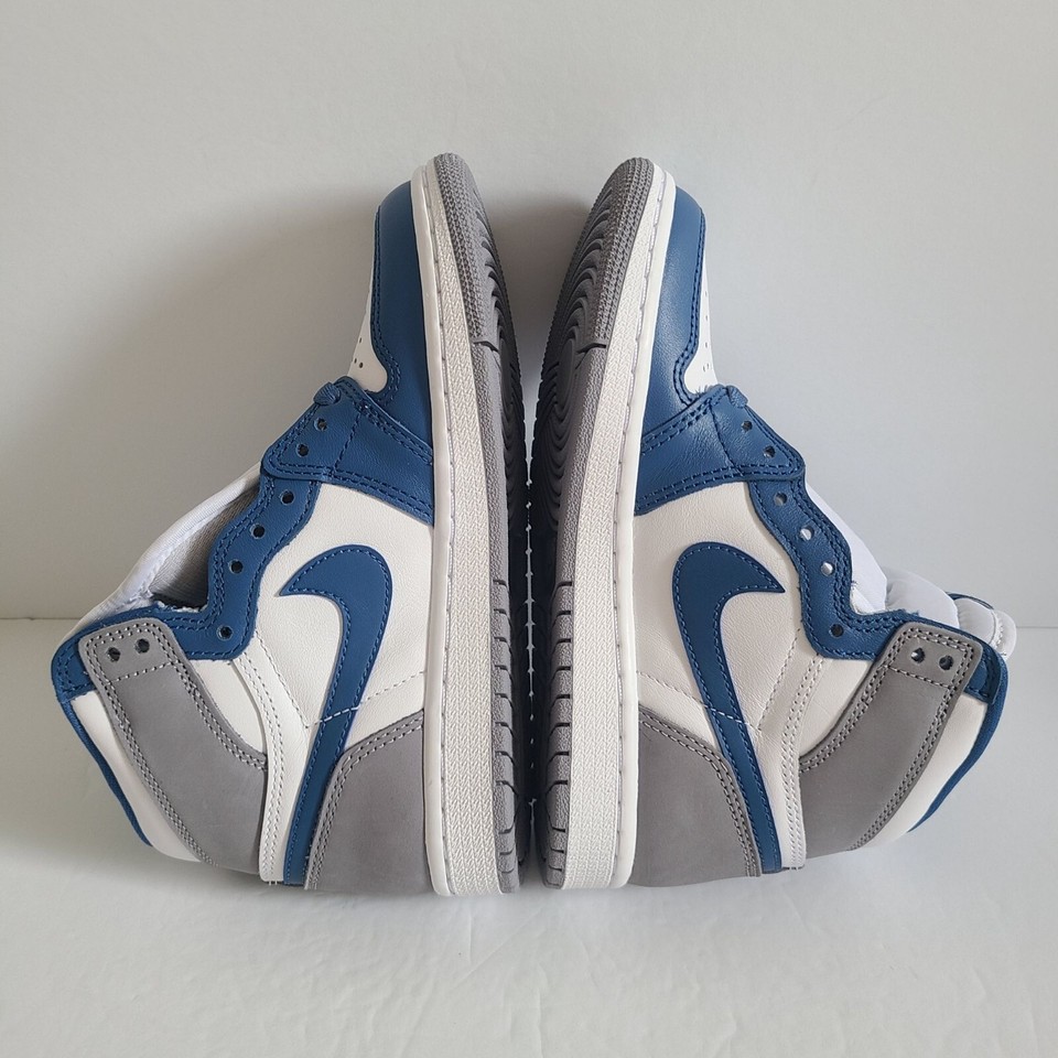 Nike Air Jordan High OG True Blue Shoes DZ5485-410 Size Mens 3.5 Womens ...