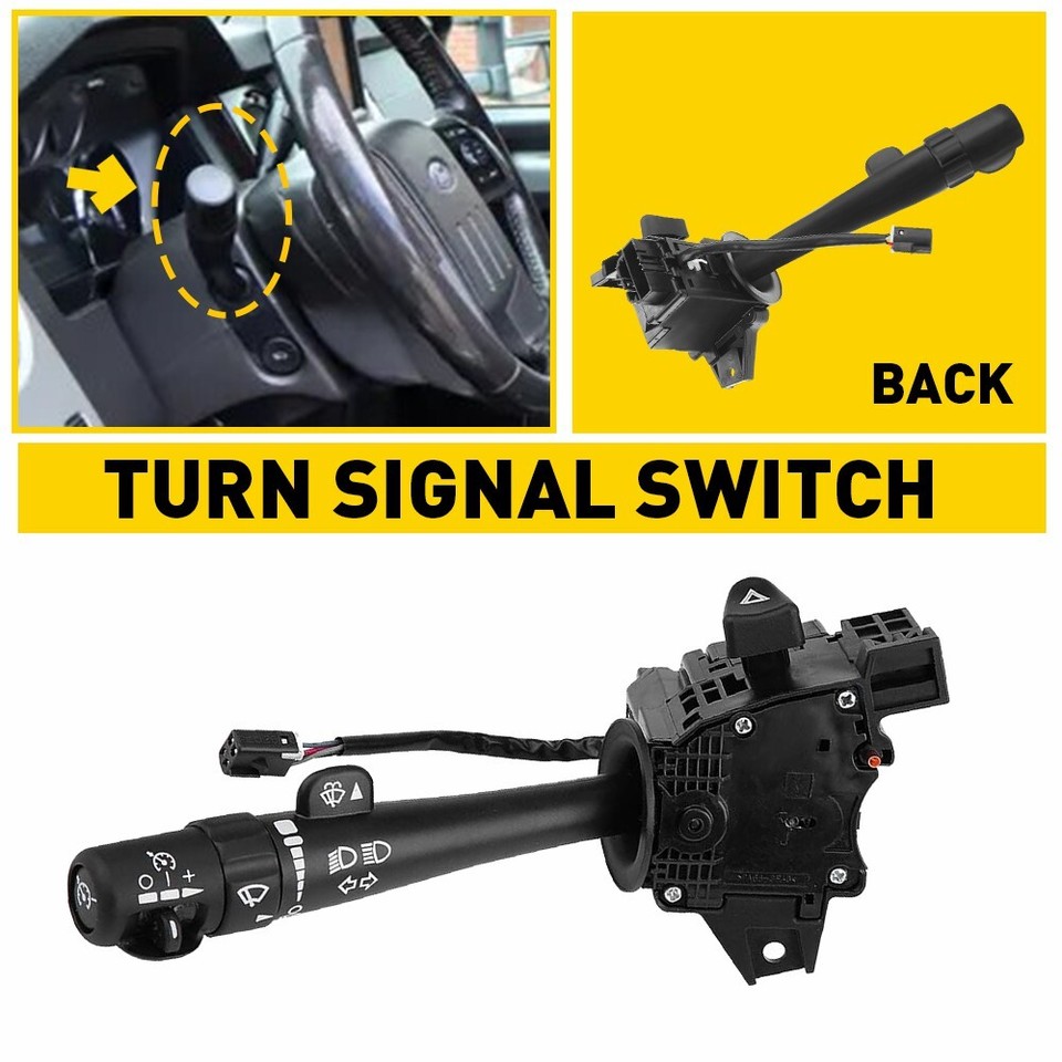 Turn Signal Multi-Function Switch with Cruise Control Fit for GMC Chevy ...
