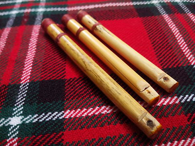 TC Écossais Cornemuse,Highlands Cornemuses Canne Anches De Bourdon Set ...