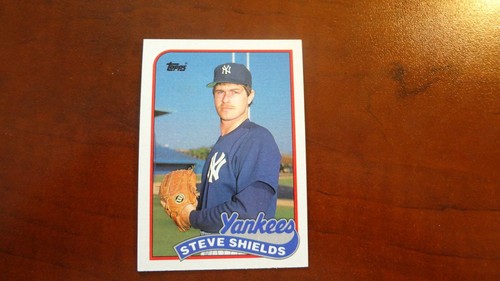 1989 TOPPS # 484 STEVE SHIELDS BASEBALL CARD | eBay