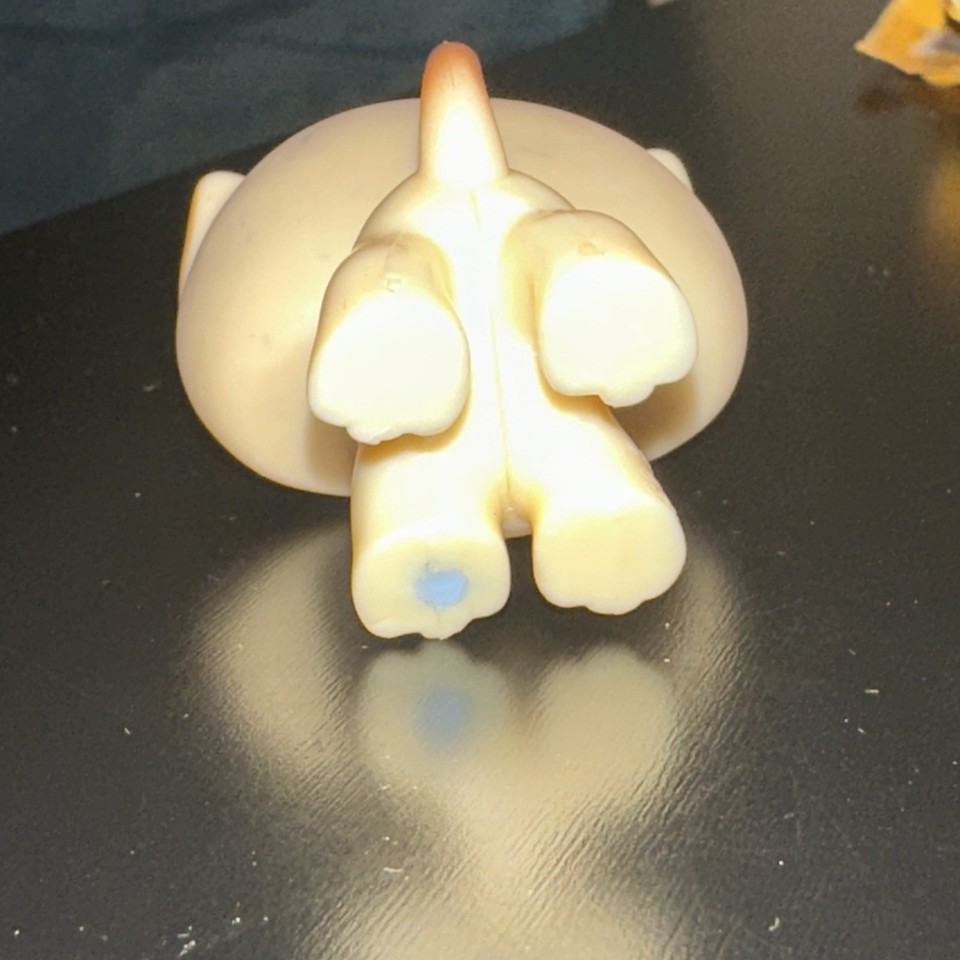 Authentic Hasbro Littlest Pet Shop LPS Pug Dog #623 Messiest Glass Blue ...