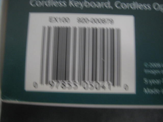 Logitech EX 100 920000879 Wireless Keyboard for sale online | eBay