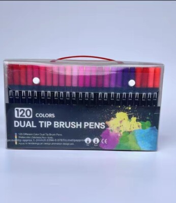 Dongguan 120 Dual Tip Brush Markers Perfect For Journaling Fine And ...