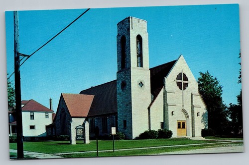 Trinity Lutheran Church Crete Illinois IL c1960 Vintage Postcard | eBay