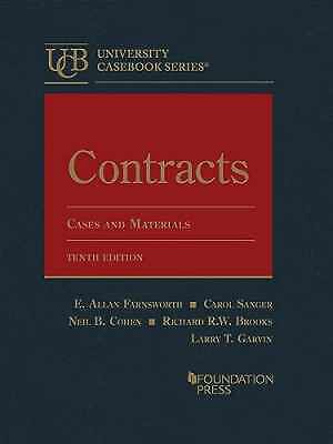 Contracts, Cases and Materials - Hardcover, by Farnsworth E.; Sanger ...