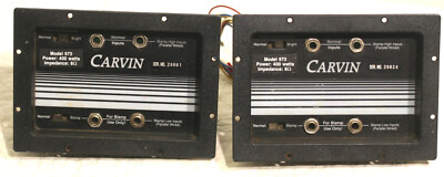 Pair of Carvin 973 3-way crossovers 8 ohms 400 watts | eBay