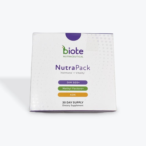 Biote Nutra Pack Plus 30 Day Supply includes DIM SGS+ Methyl Factors+ ...