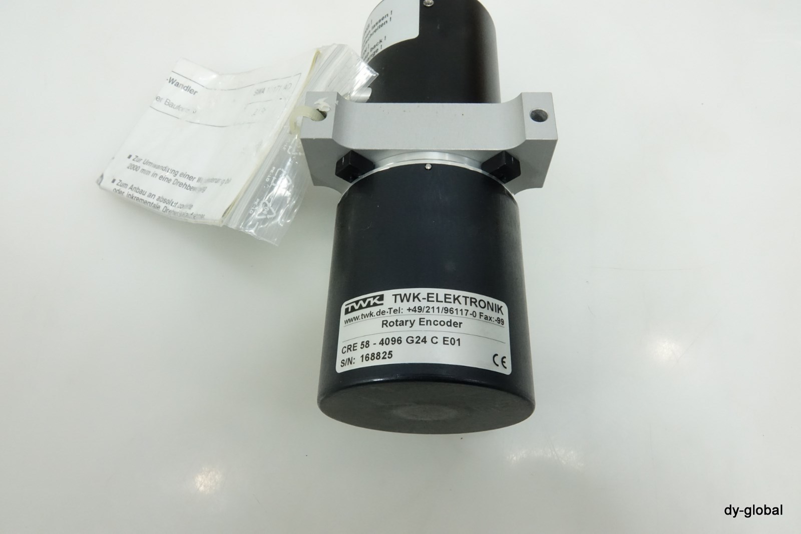 TWK-ELEKTRONIK NNB SWA-18-04 Rotary Encoder CRE58-4096 G24 C E01 SEN-I ...