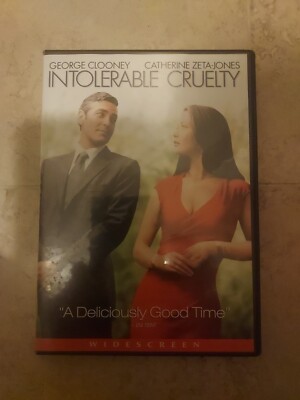 Intolerable Cruelty (DVD, 2003) Pre-Owned Tested Working Great ...