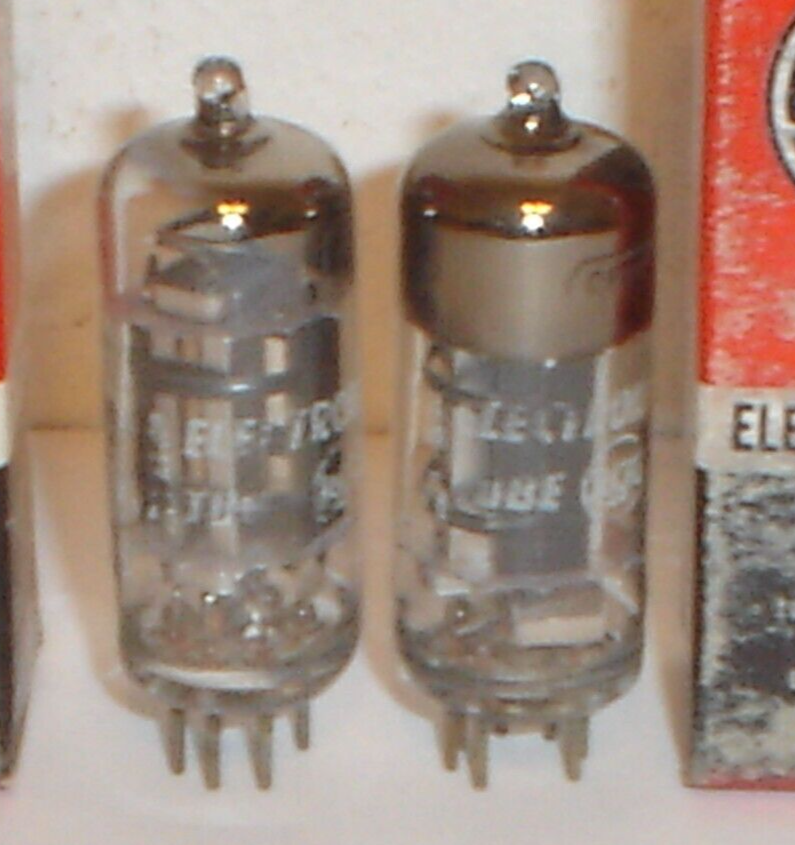 Pair NOS RCA 6AH6 Audio Amplifier Ham Radio Electron Vacuum Tubes New ...