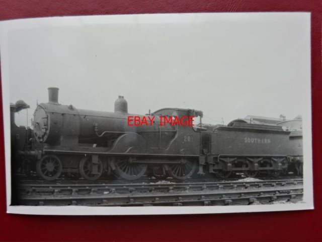 PHOTO SR EX LSWR CLASS T9 LOCO NO (30)281 | eBay UK