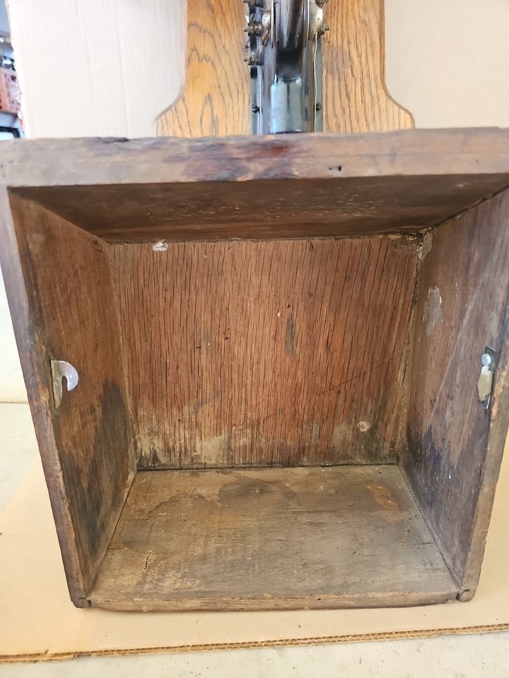 Antique WESTERN ELECTRIC WALL OAK WOOD DOUBLE BOX HOTEL WALL CRANK ...